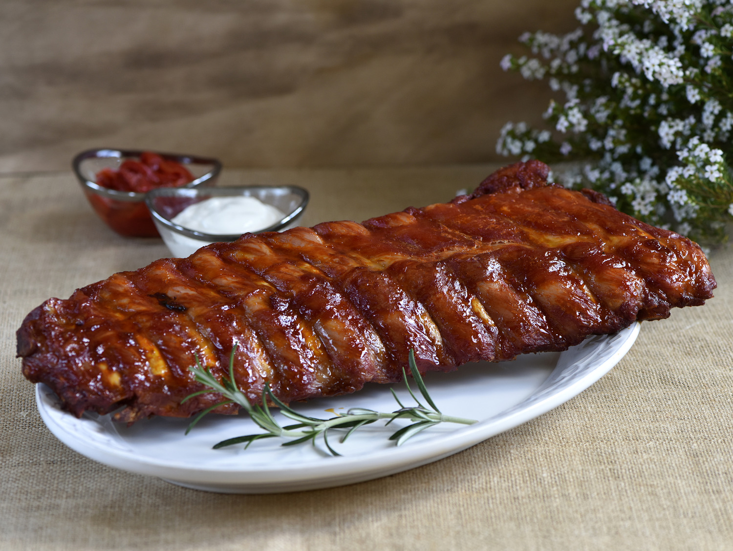 Comprar costilla adobada asada | Para llevar | Coren Grill